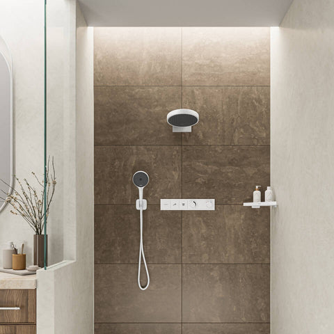Hansgrohe Rainfinity Overhead Shower 250 1jet + Wall Connector