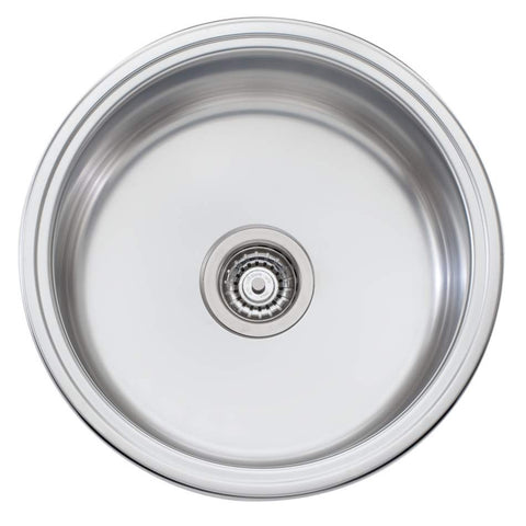 Oliveri Solitaire Round Bowl Sink | Vogue Spas & Bathrooms