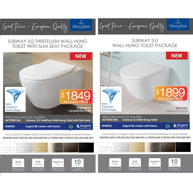 Toilet Packages | Vogue Spas & Bathrooms – Vogue Spas - Bathroom ...